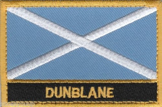 Dunblane Scotland Town & City Embroidered Sew on Patch Badge | Etsy