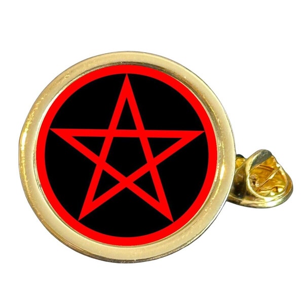 Pentagram Pin - Etsy
