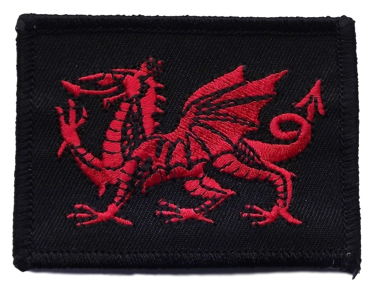 Welsh Wales Red Dragon Iron on National Embroidered Patch - Etsy UK
