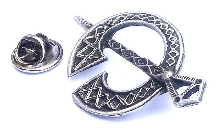 Irish Tara Handcrafted From English Pewter Lapel Pin Badge | Etsy