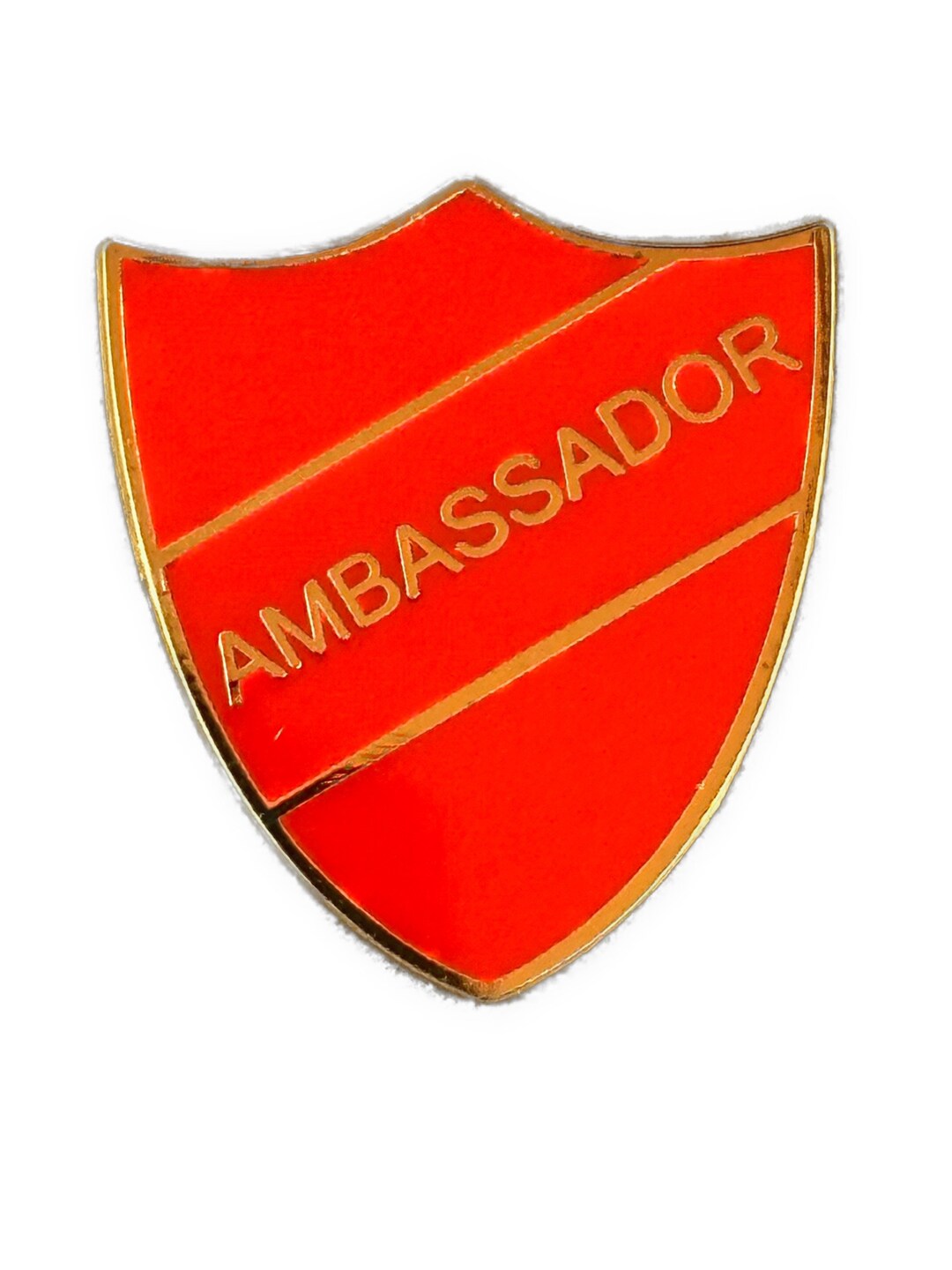 School Ambassador School / College Red Enamel Lapel Pin Badge - Etsy