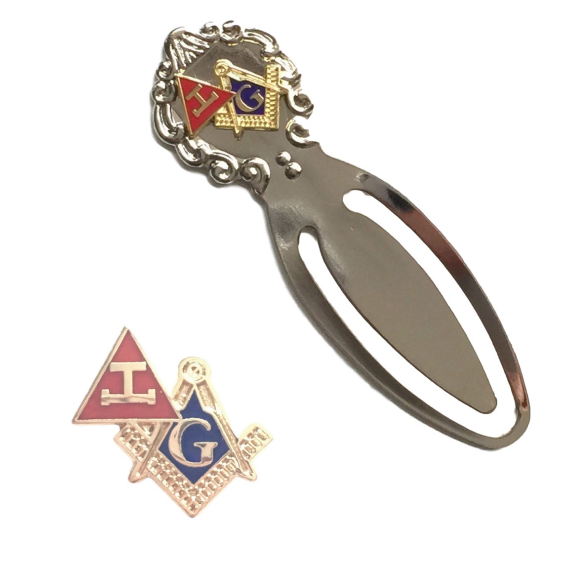 Royal Arch Triple Tau & Masonic Crest Badge and Masonic Crest - Etsy UK