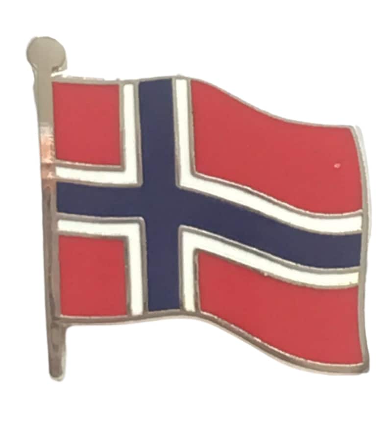 Norway Flag Enamel Lapel Pin Badge-t1078 - Etsy