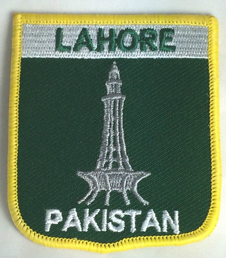 Lahore in Pakistan Sew on Embroidered Patch Badge **EXCLUSIVE** - Etsy