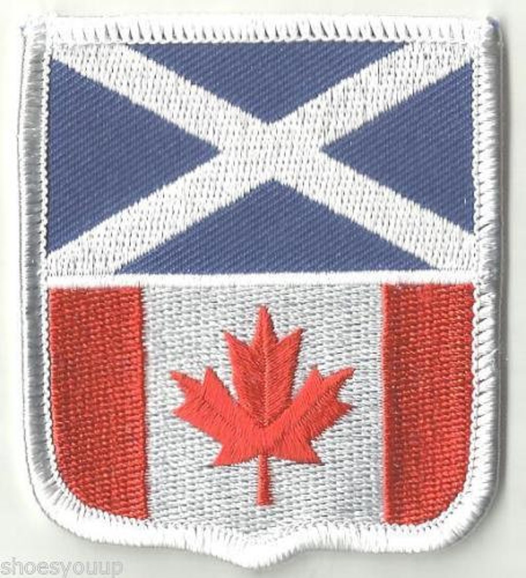Scotland & Canada Friendship Embroidered Patch Badge (A247) - Etsy