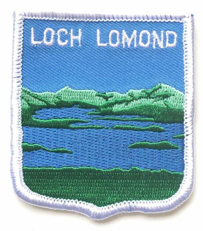 Loch Lomond Scotland Embroidered Patch (AO63) - Etsy UK
