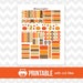 Printable Planner Stickers October / Fall / Autumn Weekly Kit! JPG, PDF ...