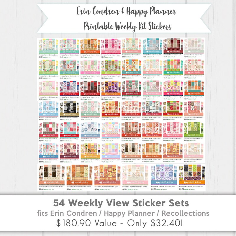Planner Stickers - Etsy
