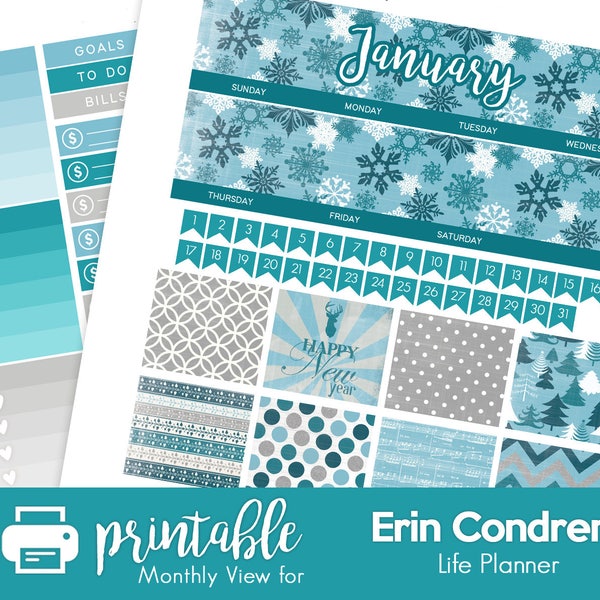 Printable Planner Stickers - Etsy