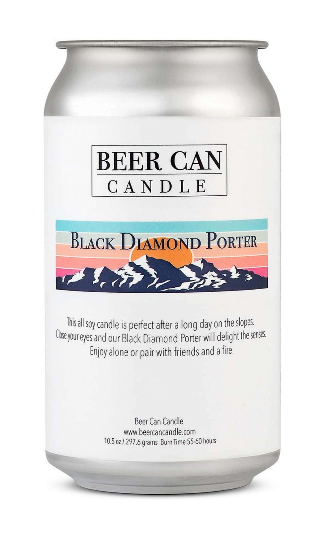 Soy Blended Beer Can Candle With Topper Black Diamond Porter. - Etsy