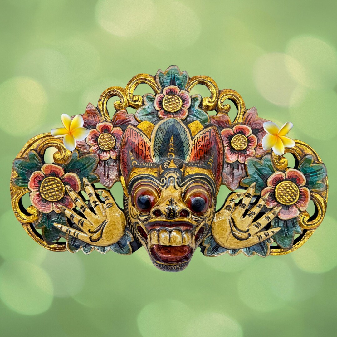 Balinese Demon Mask Bhoma Guardian of the Boma Protector of Earth ...