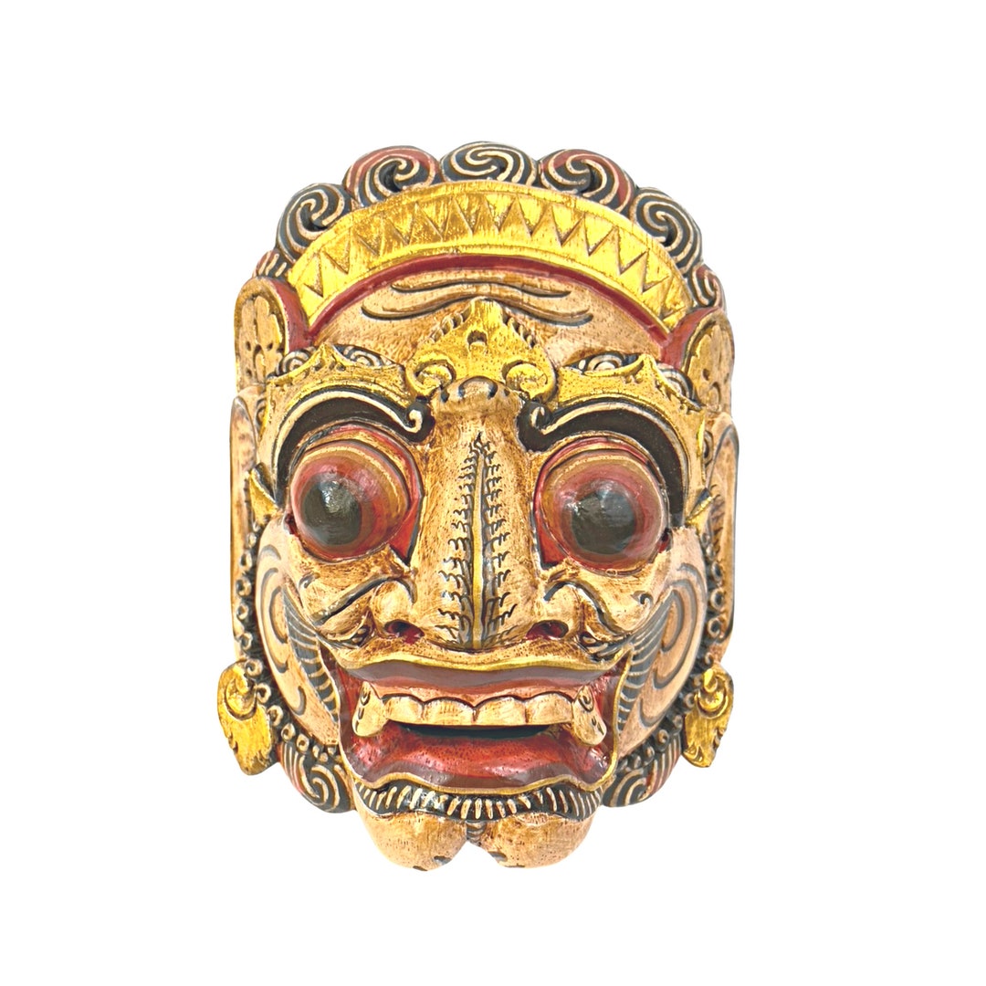 Balinese Mask Ravana Rakshasa Evil King Demon Hindu Bali Indonesian ...