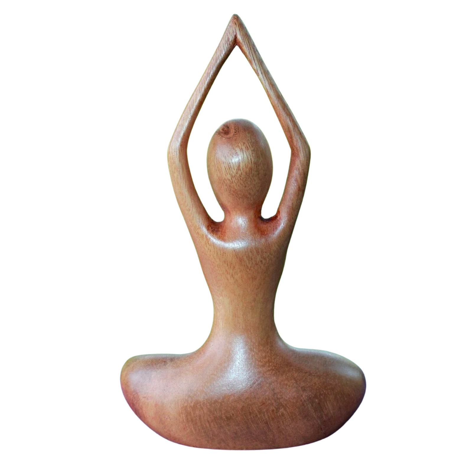 Balinese Yoga Pose Asana Yogini Sculpture Hand Carved Wood Carving ...