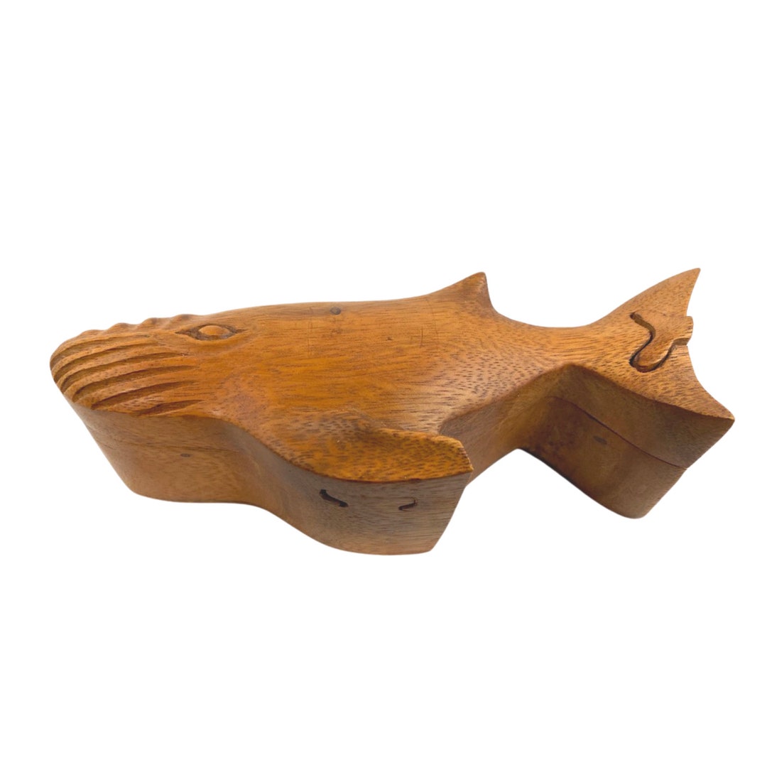 Humpback Whale Baleen Whale Secret Puzzle Box Trinket Stash Box Jewelry ...