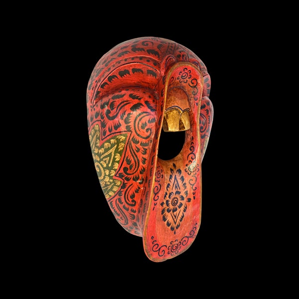 Red Scream Mask - Etsy