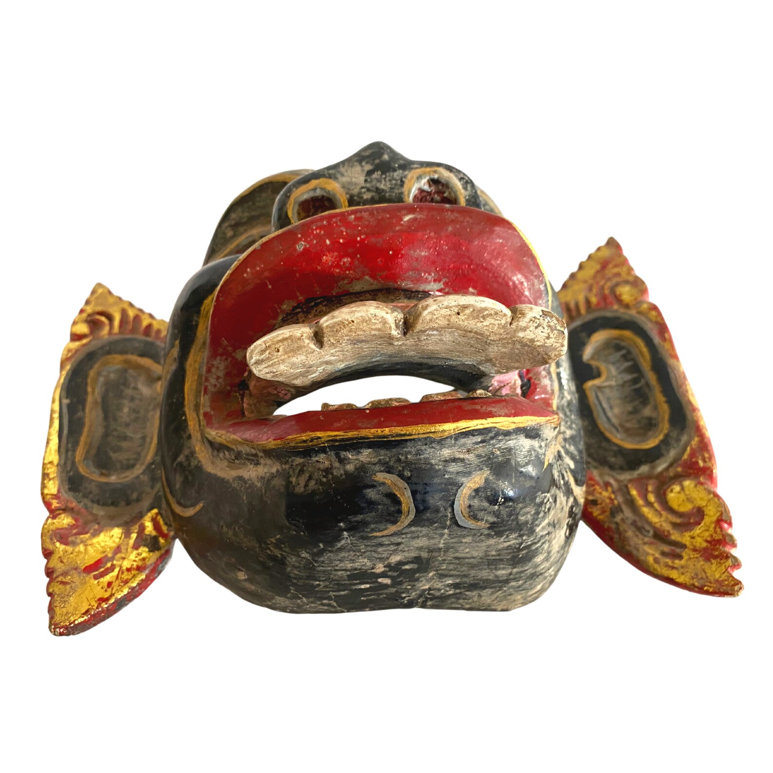 Balinese Wayang WONG Dance Drama Mask Buckteeth Demon Topeng - Etsy