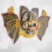 Balinese Winged Bat Mask Hand-carved Bali Folk Art Wood Carving ...