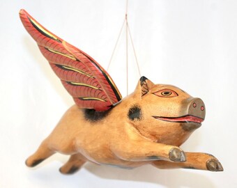 Flying Pig Mobile - Etsy