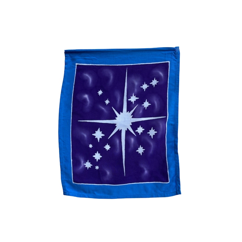 Celestial Sun Moon Star Planet Prayer Flag Wall Hanging String - Etsy