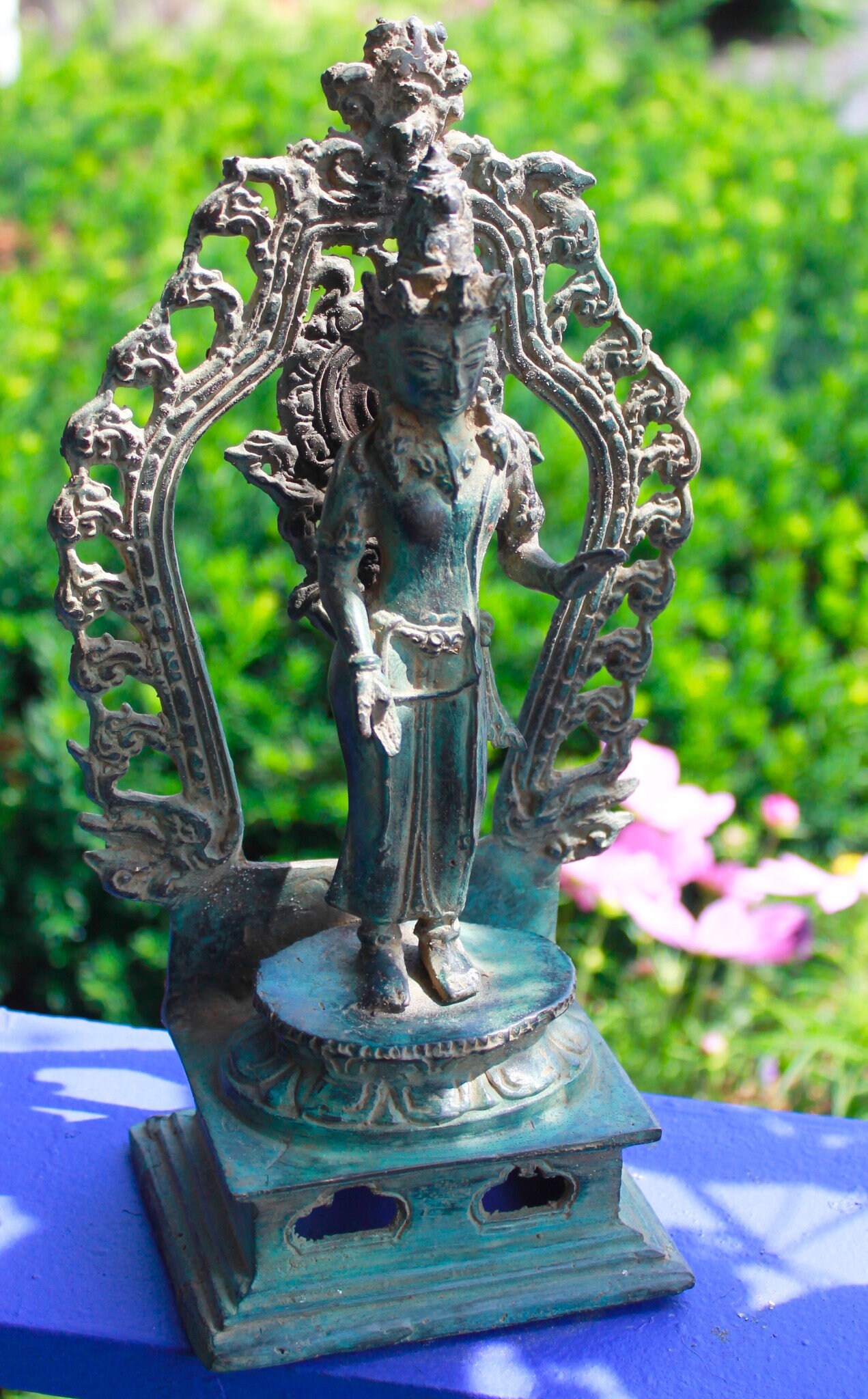 Vintage Balinese Art Dewi Sri Fertility Goddess Bronze Statue: Lost Wax ...