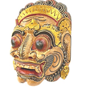 Balinese Mask Ravana Rakshasa Evil King Demon Hindu Bali Indonesian ...