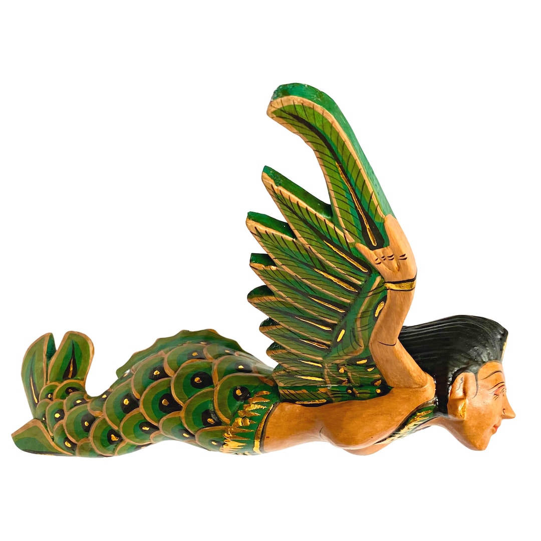 Bali Mermaid Mobile Goddess Winged Flying Sea Maiden Spirit Chaser ...