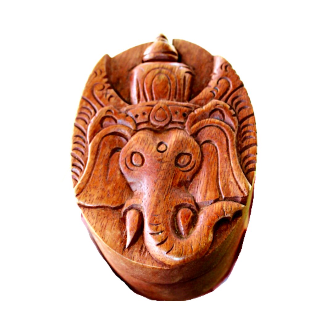 Ganesha Secret Puzzle Box Ganesh Elephant Trinket Box Jewelry Gift Box ...