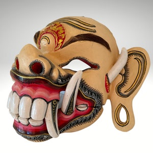 Balinese Demon Mask Celuluk Leyak Fanged Monster Rakshasa Hindu Bali ...