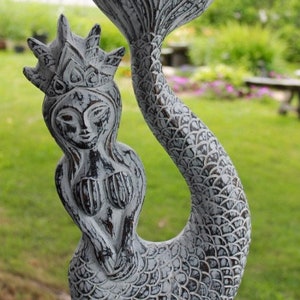 Mermaid Princess Relief Wall Art Panel Hand Carved Wood Carving Bali ...