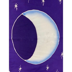 Lunar Moon Phase Handmade Bali Batik Prayer Flag Wall Hanging Bunting ...