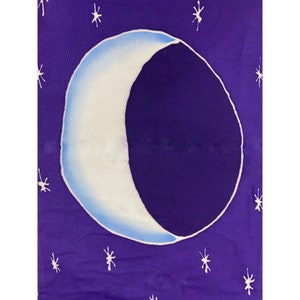 Lunar Moon Phase Handmade Bali Batik Prayer Flag Wall Hanging Bunting ...