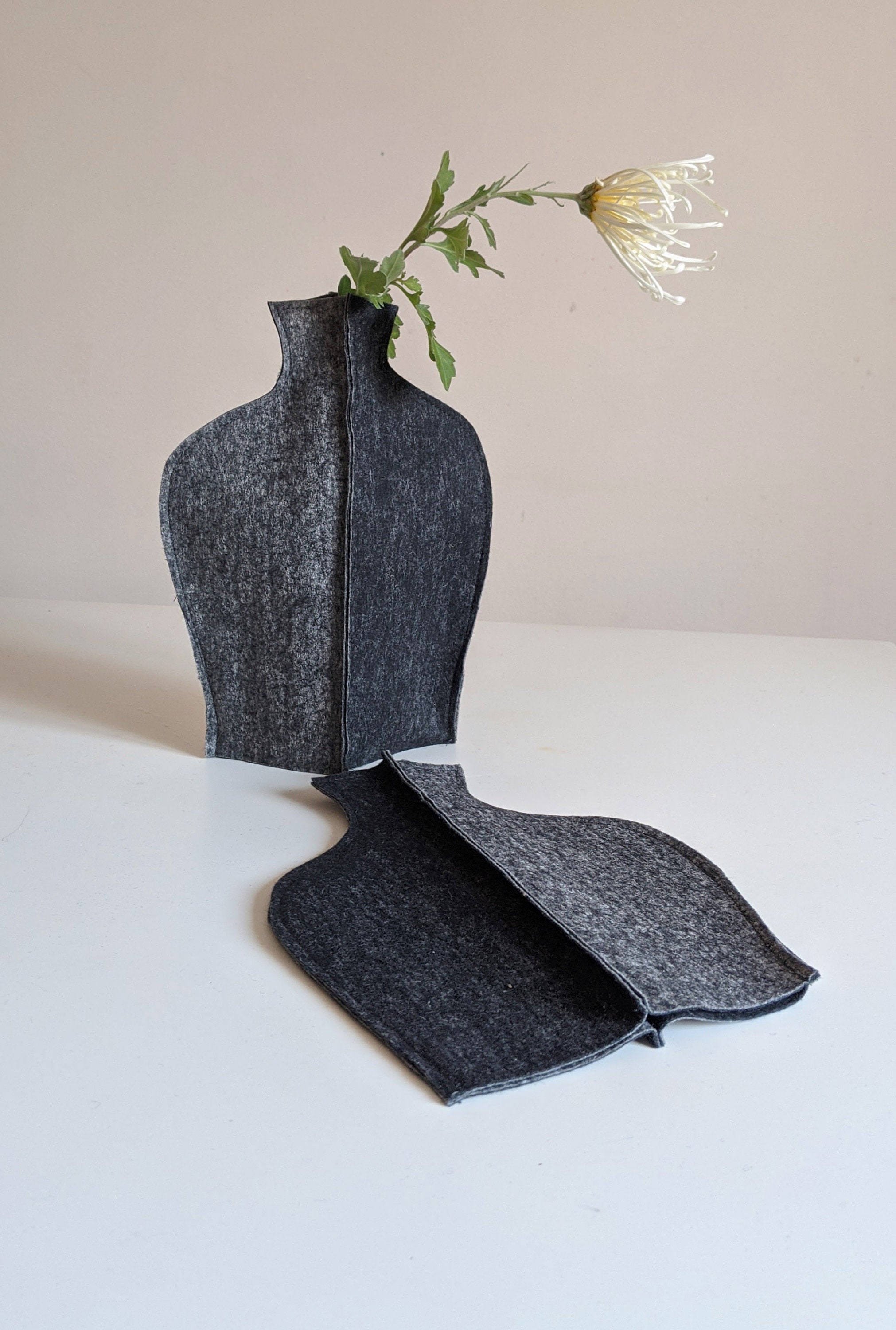 Felt Decoration/ Felt Gift/ Felt for Home/ Felt Vase/ Easy Decoration ...