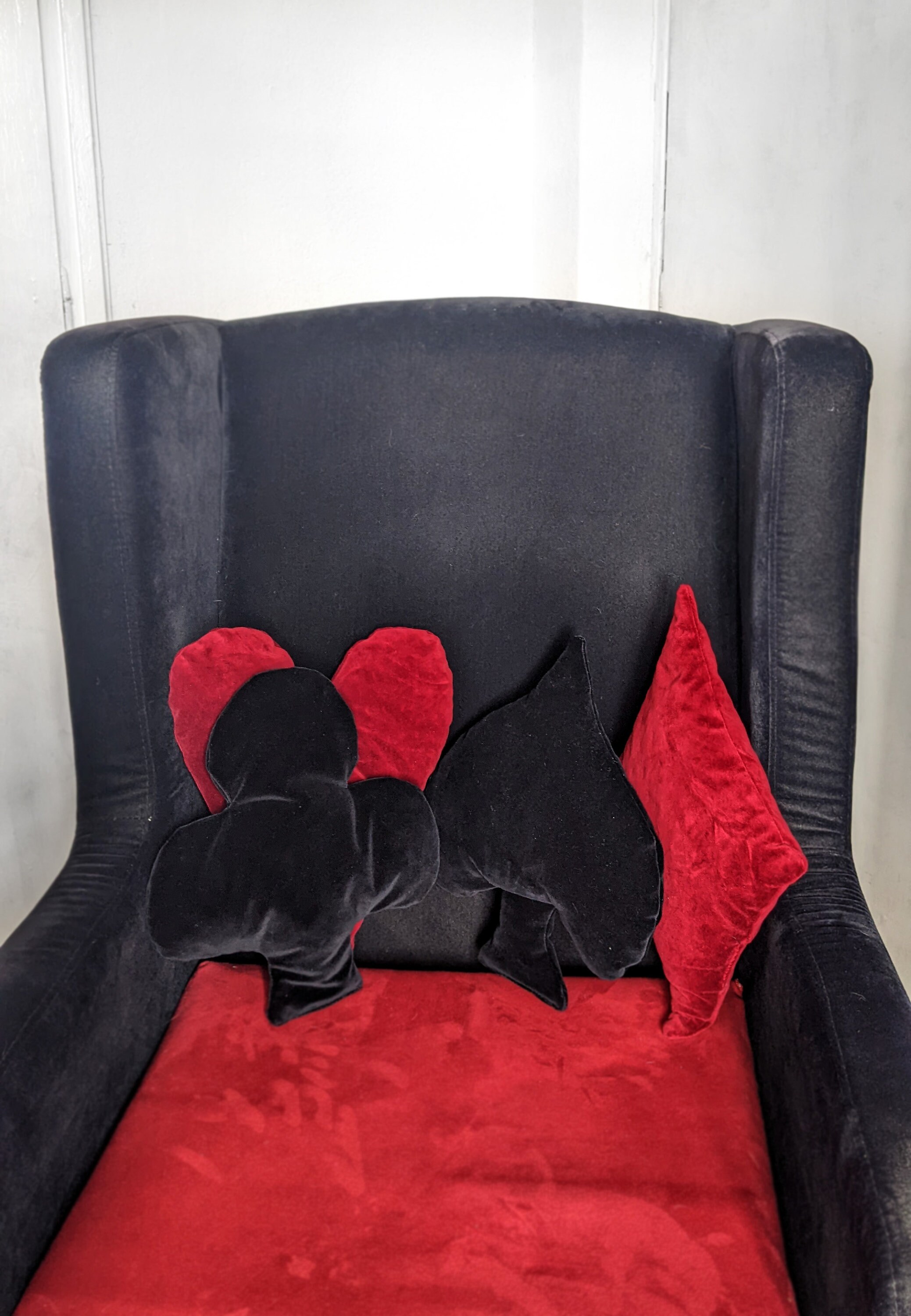 Playing Cards Pillow Set/ Decorative Throw Pillows/ Playing Cards ...