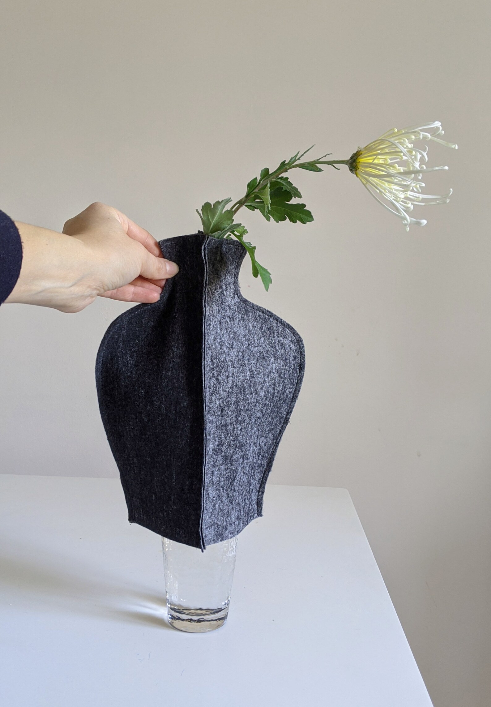 Felt Decoration/ Felt Gift/ Felt for Home/ Felt Vase/ Easy Decoration ...