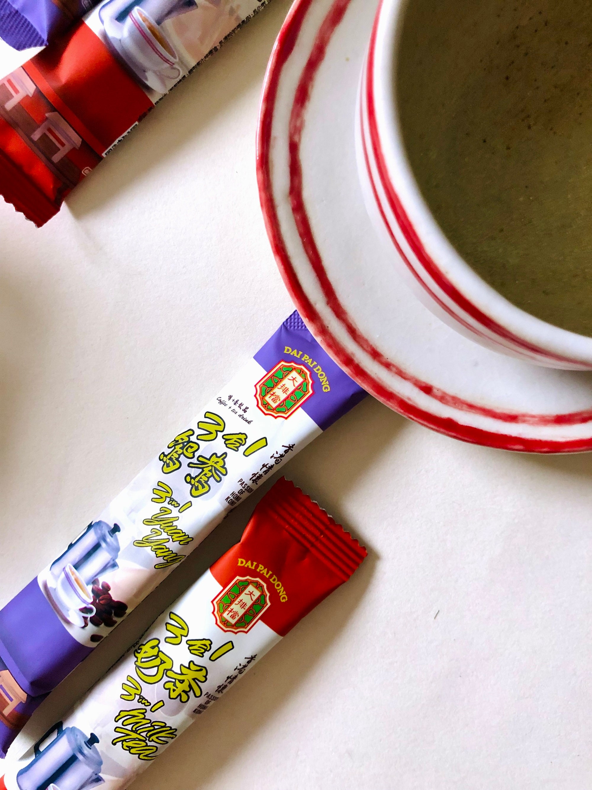 Hong Kong Style Milk Tea, Cup and Saucer and Milk Tea Mix Box Set - Etsy