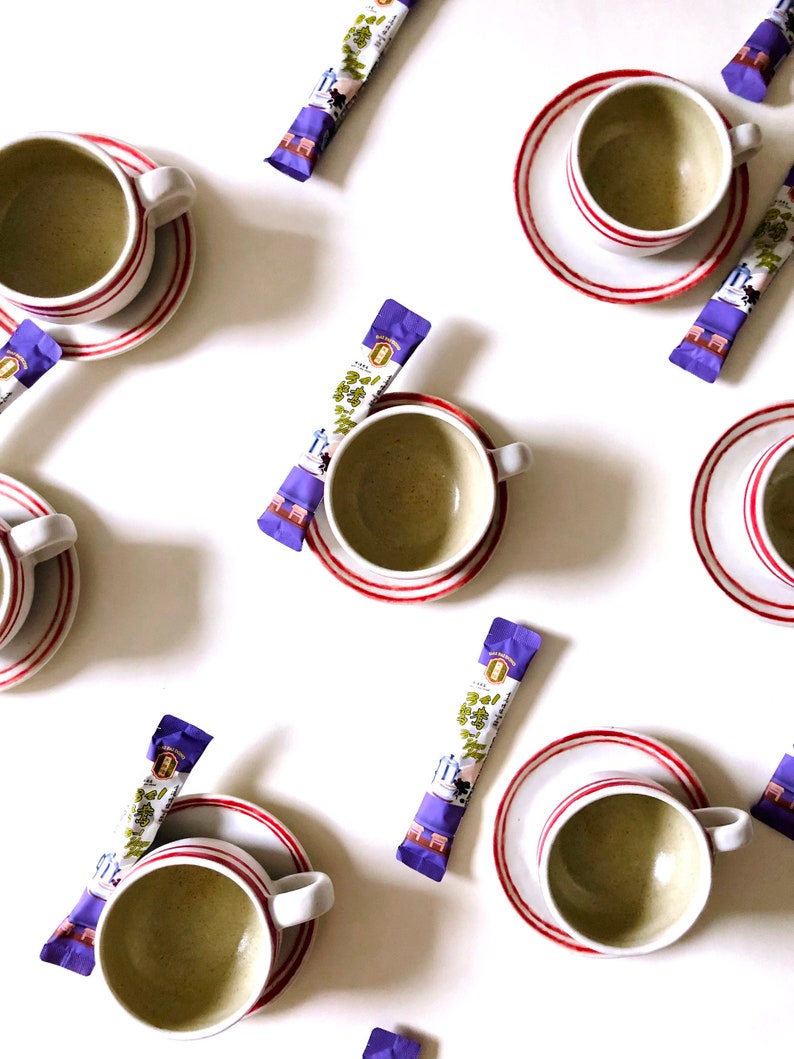 Hong Kong Style Milk Tea, Cup and Saucer and Milk Tea Mix Box Set - Etsy