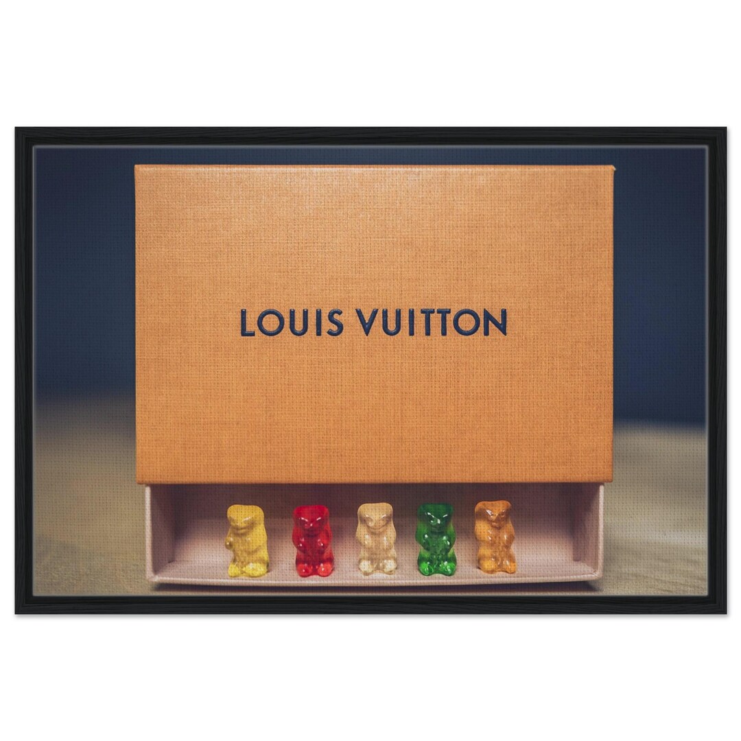 LIMITED to **10 PRINTS #/10** Framed Canvas - Louis Bear-tton ...