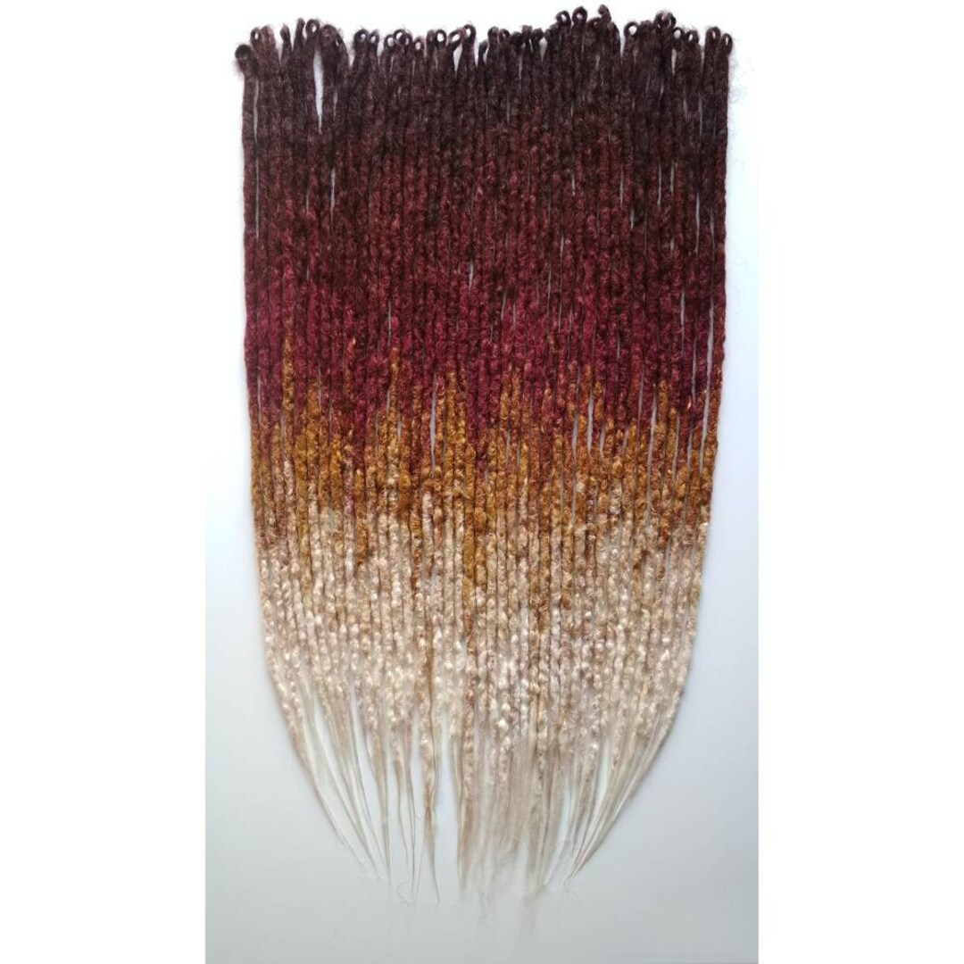 Realistic Faux Locs That Look Like Dread * Dreadlock Extension * Blonde ...