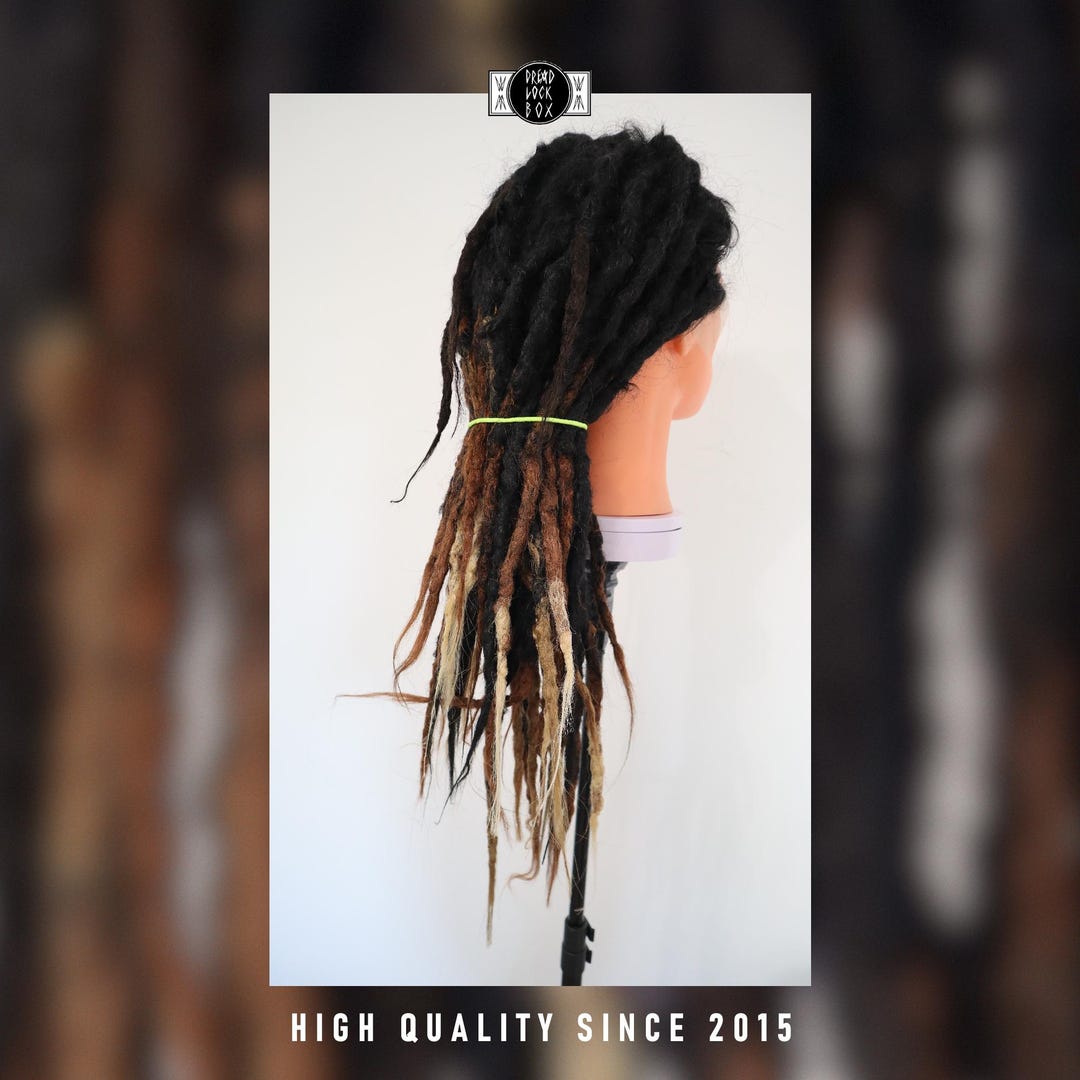 Dread Wig Lace Front | Synthetic Crochet Dreadlock | Black Brown Copper ...