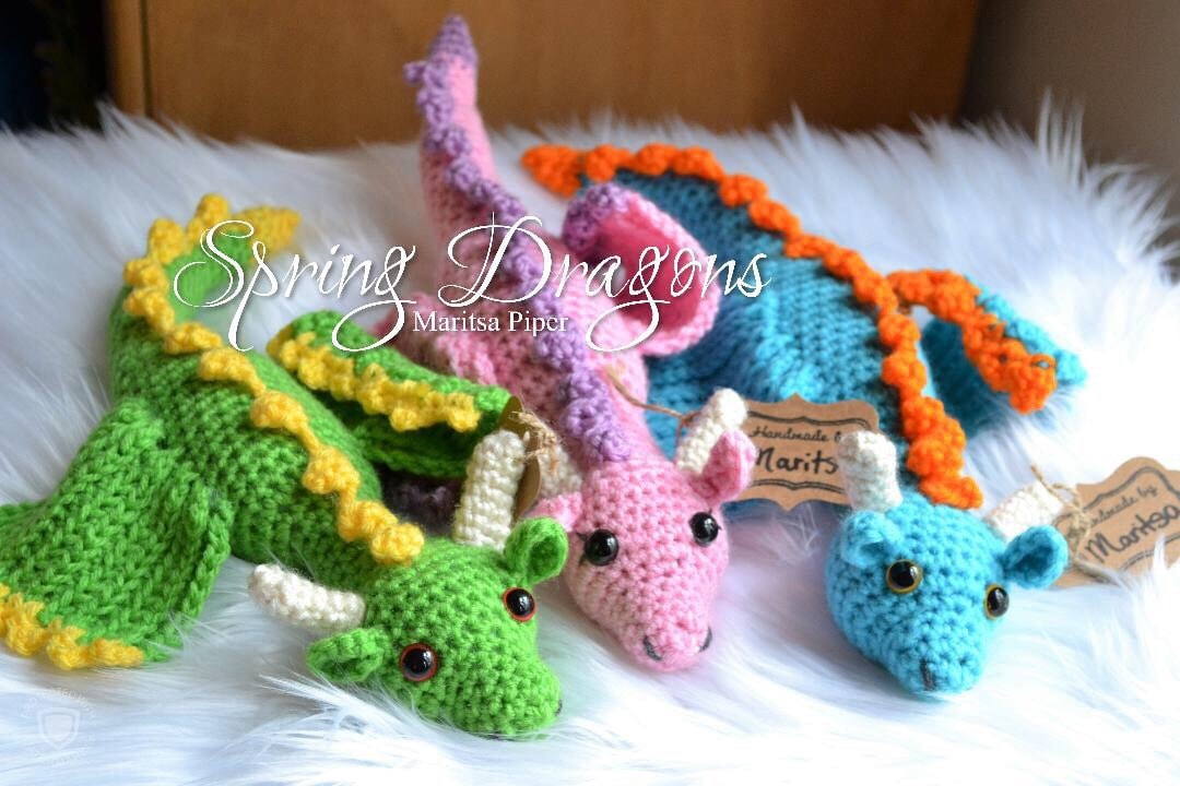 Spring Dragons Crochet Pattern - Etsy