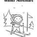 Winter Wonderland Coloring Book – Printable Fun for Kids, Classroom ...