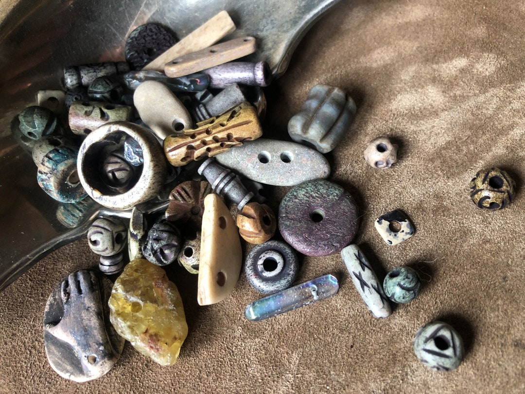 Bead Inspiration Bag Mixed Lot Beads - Etsy