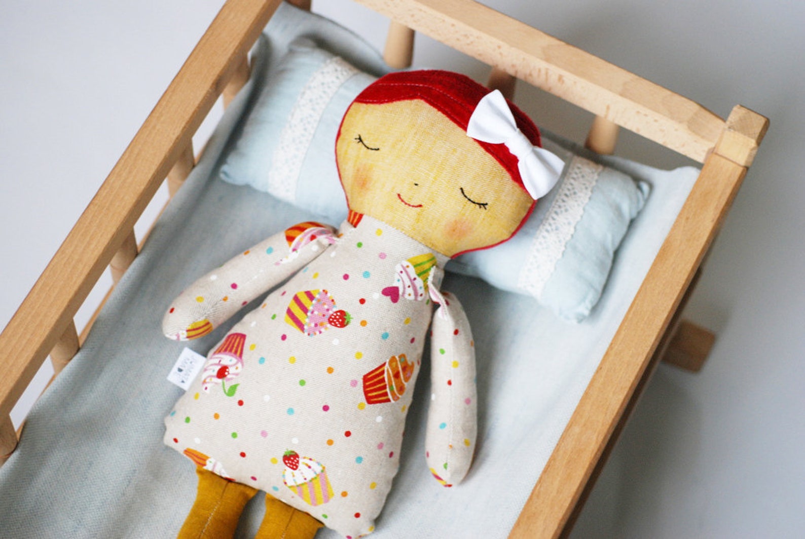 Soft Fabric First Rag Doll Handmade Heirloom Cloth Doll Gift - Etsy