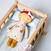 Soft Fabric First Rag Doll, Handmade Heirloom Cloth Doll, Gift for New ...