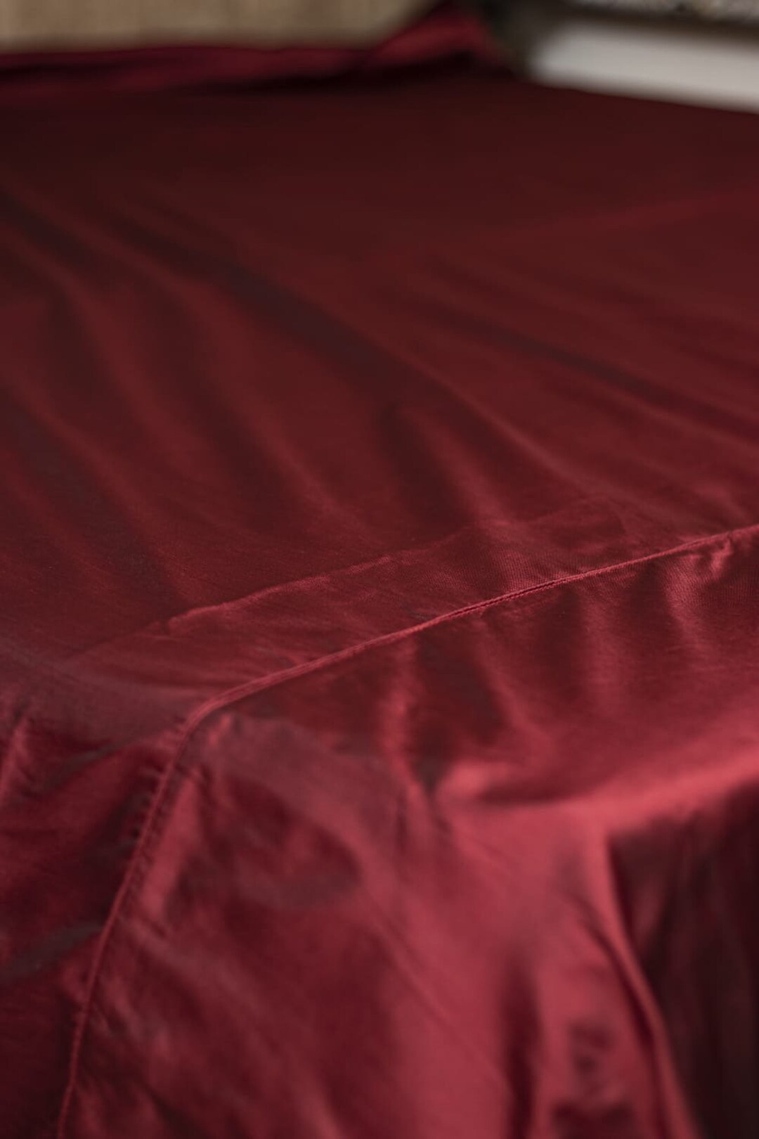 Maroon King Size Duvet Cover - Etsy