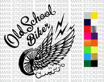 Grumpy Old Bikers Club 7 Inch Vinyl Decal for Cars, Trucks, Motorcycles ...