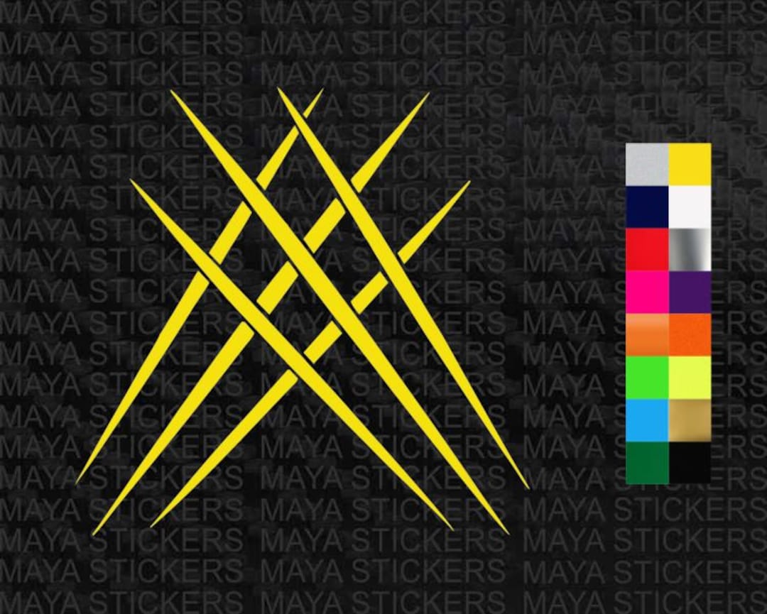 Wolverine Claw Scratch Decal for Cars, Motorcycles, Laptops - Etsy