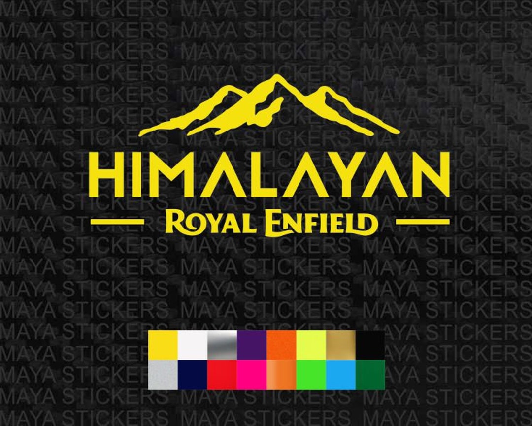 Mountain Design Himalayan Logo Sticker Compatible With RE Himalayan ...