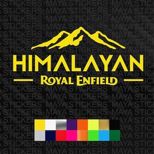 Mountain Design Himalayan Logo Sticker Compatible With RE Himalayan ...