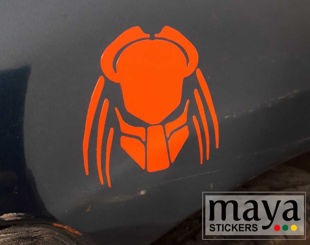Predator Decal Stickers Multiple Colors and Size Options - Etsy